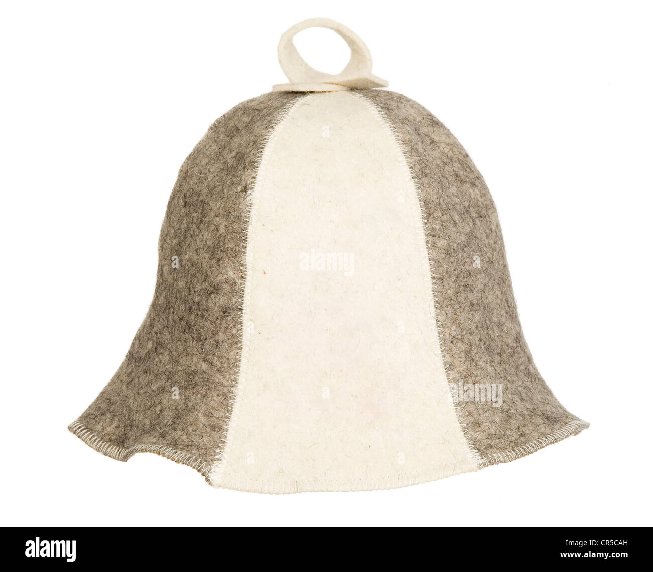 White cap with some brown strips, isolated photo Stock Photo - Alamy