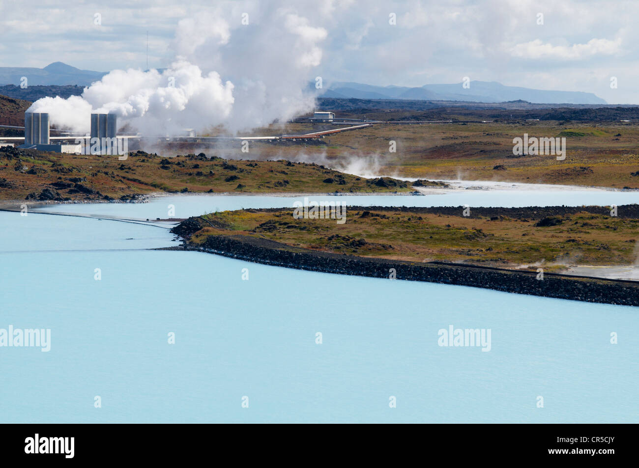 Iceland, Sudurnes Region, Reykjanes Peninsula, Gunnuhver geothermal ...