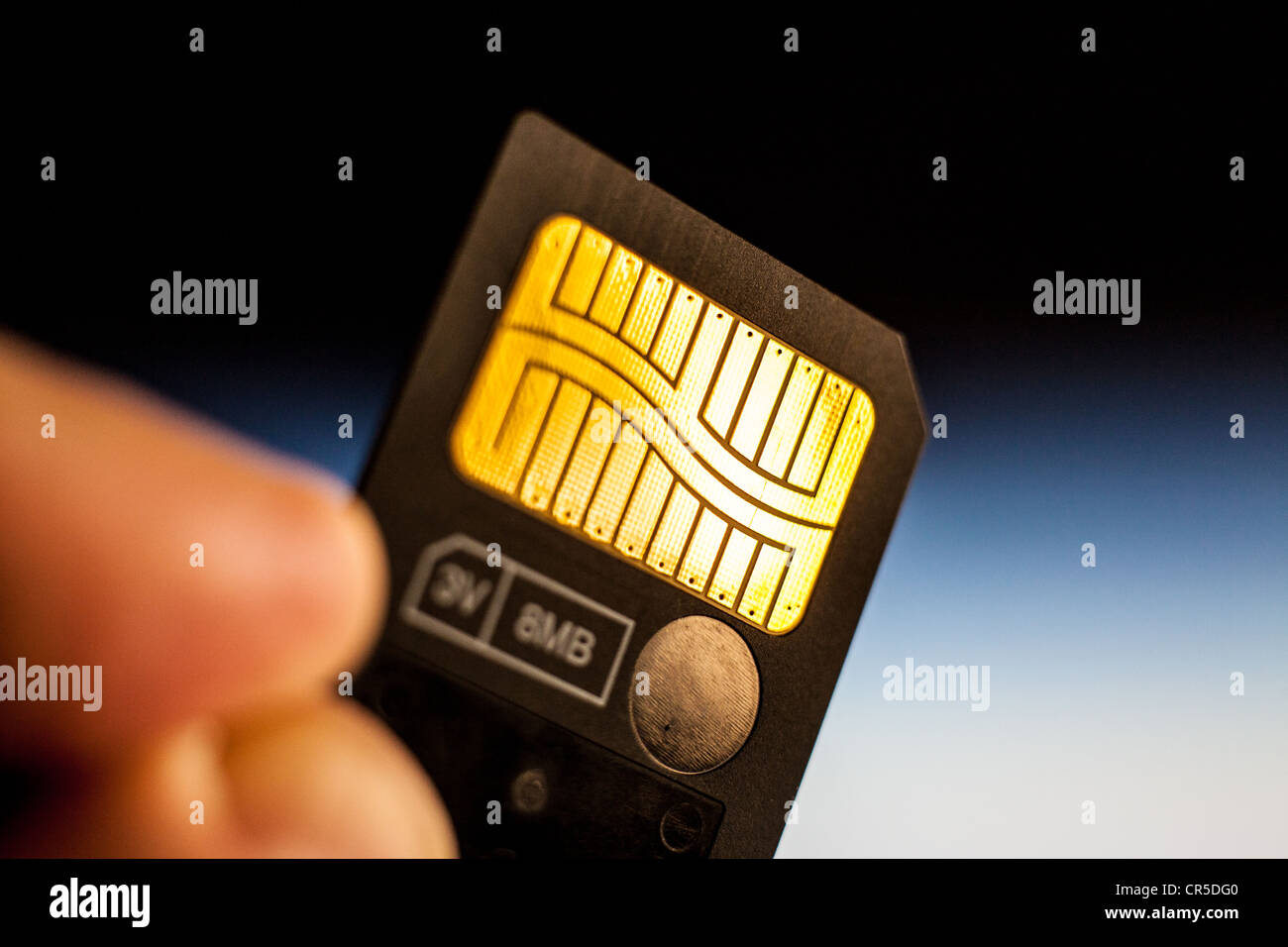 A smart media memory card Stock Photo - Alamy