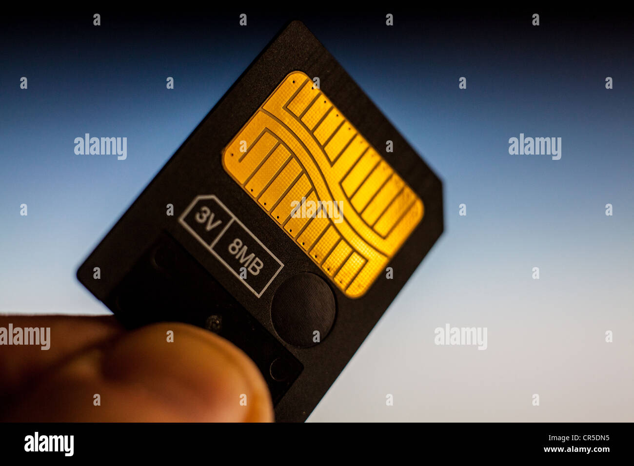 A smart media memory card Stock Photo - Alamy