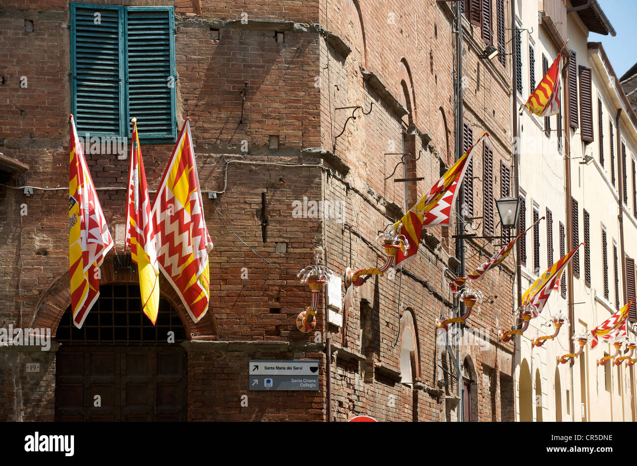 Italy, Tuscany, Sienna, historical centre UNESCO World Heritage, the ...