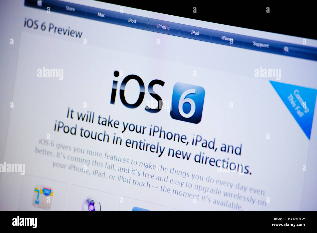 Steve jobs apple website hi-res stock photography and images - Alamy