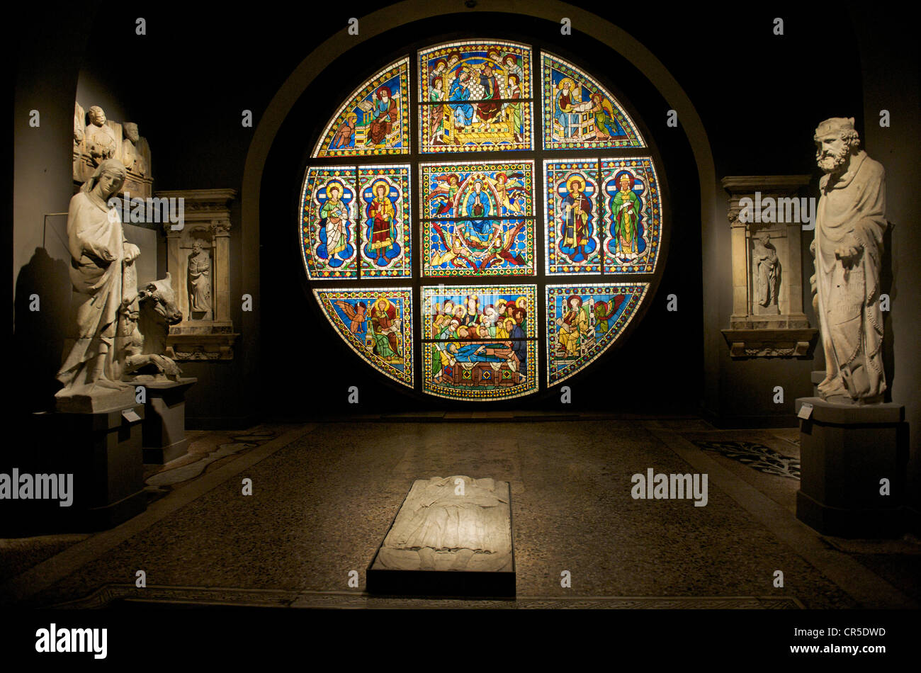 Italy, Tuscany, Sienna, historical centre UNESCO World Heritage, Museo dell'Opera Metropolitana ...