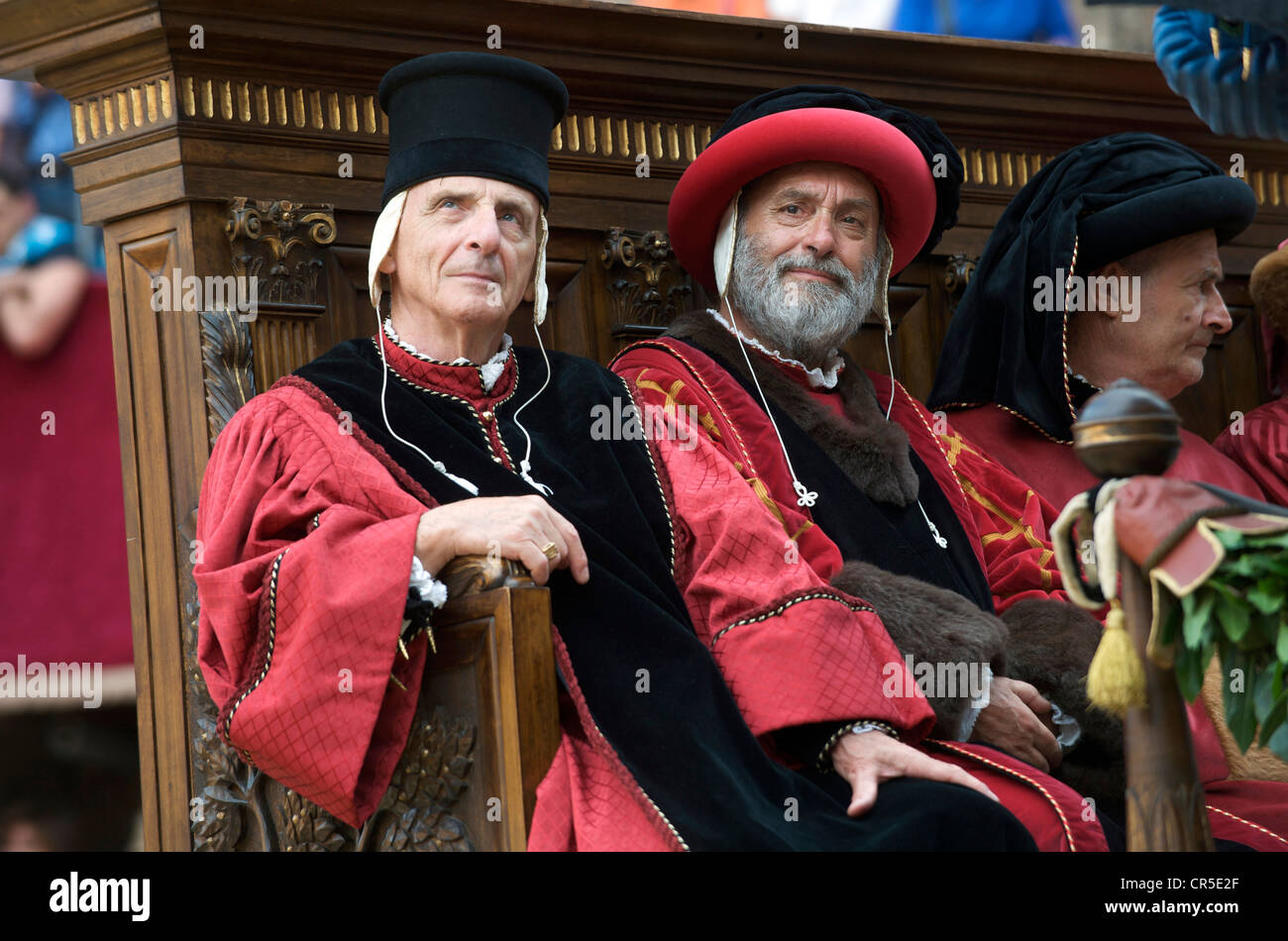 Italy, Tuscany, Sienna, the Palio, Corteo Storico (historical ...