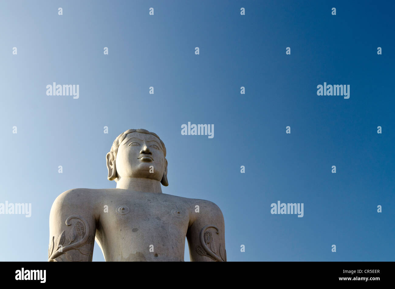 Statue of Lord Gomateshwara, the tallest monolithic statue in the world ...
