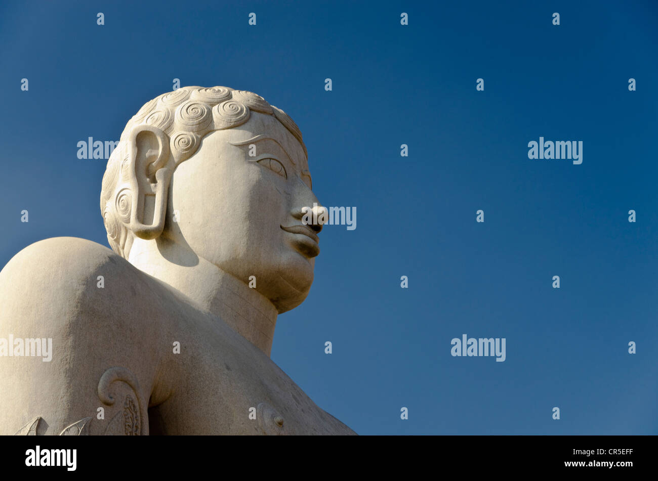 Statue of Lord Gomateshwara, the tallest monolithic statue in the world ...