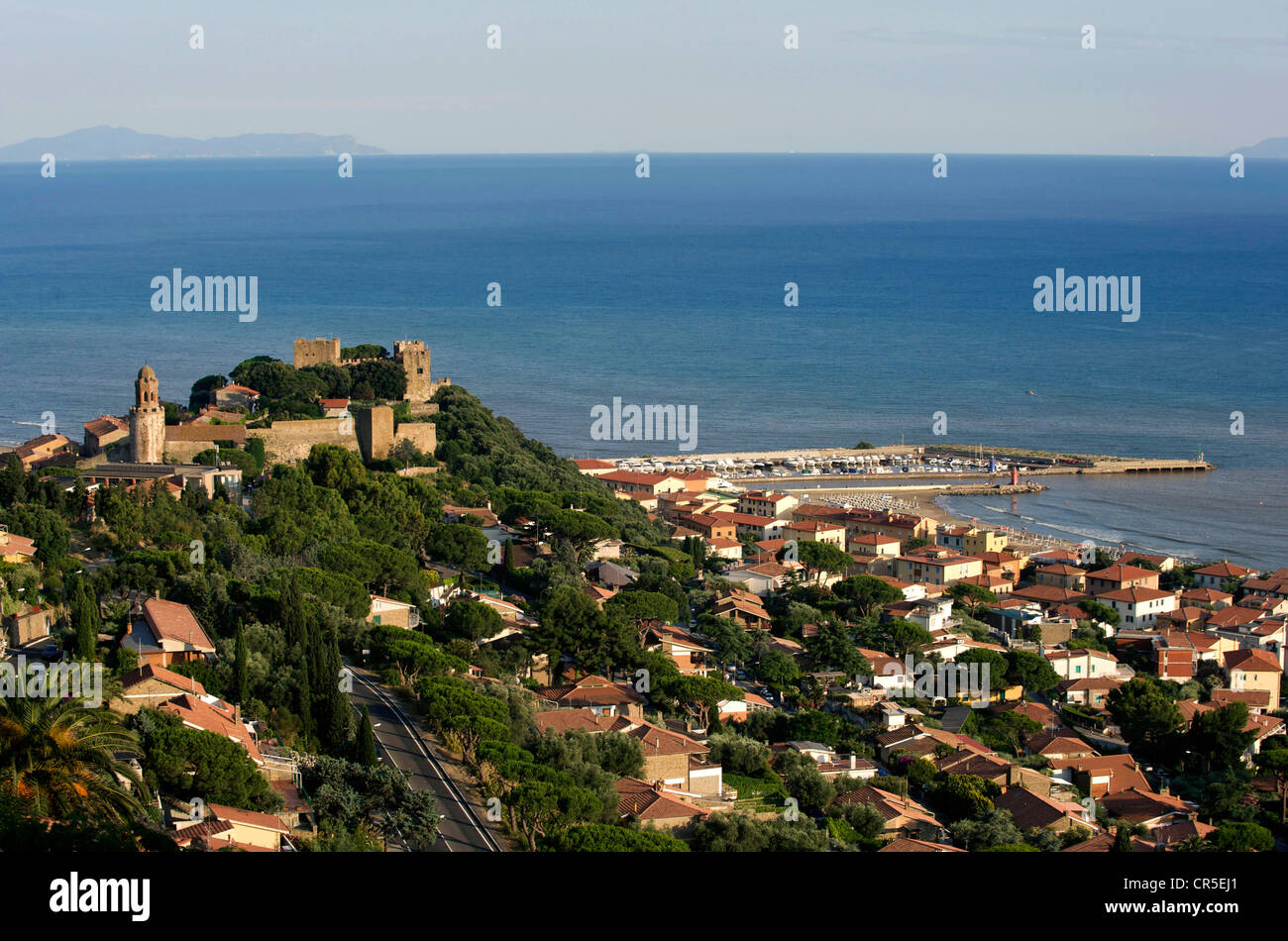 Castello la rocca tuscany hi-res stock photography and images - Alamy
