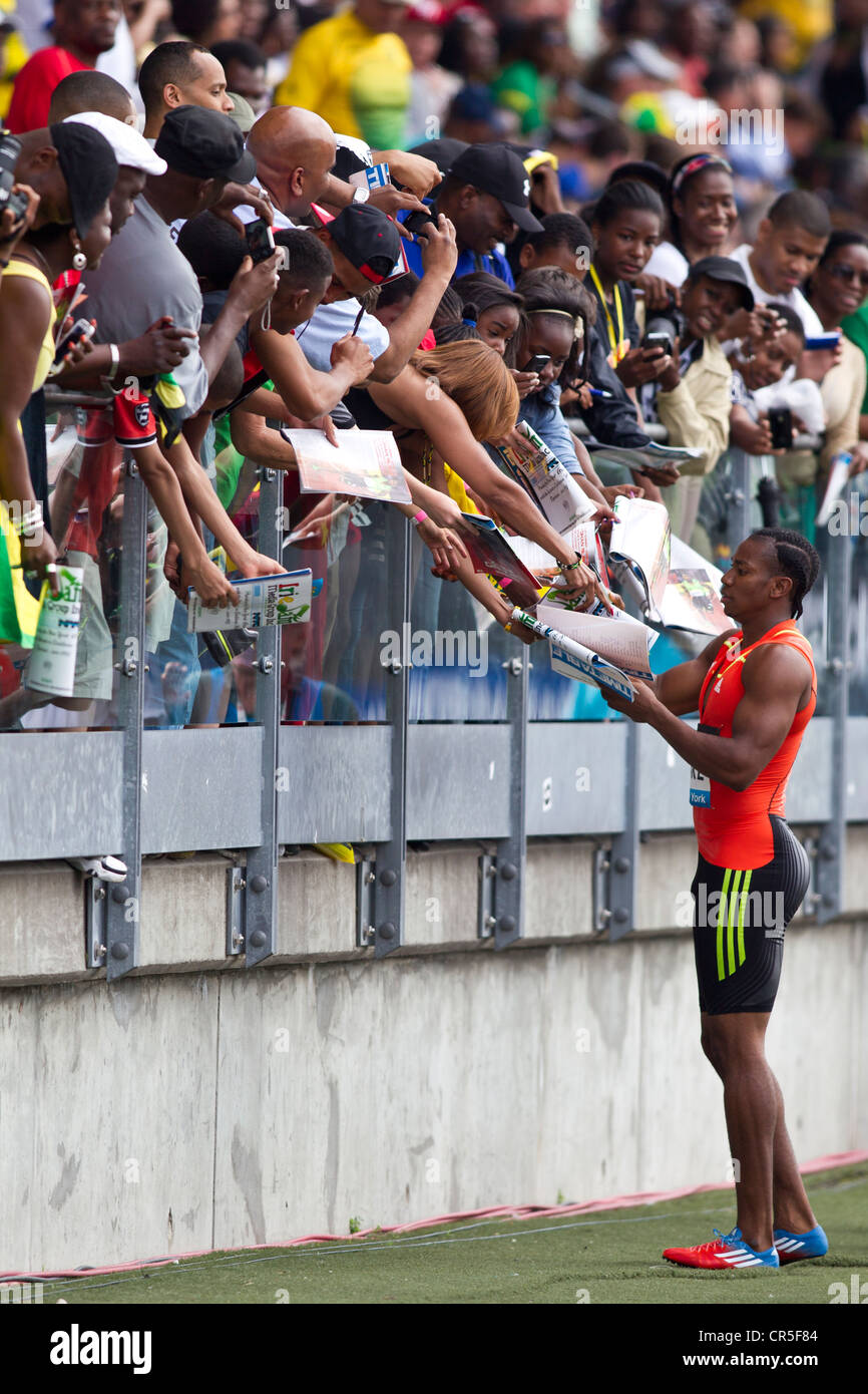 Jamaican sprinter yohan blake hi-res stock photography and images - Alamy