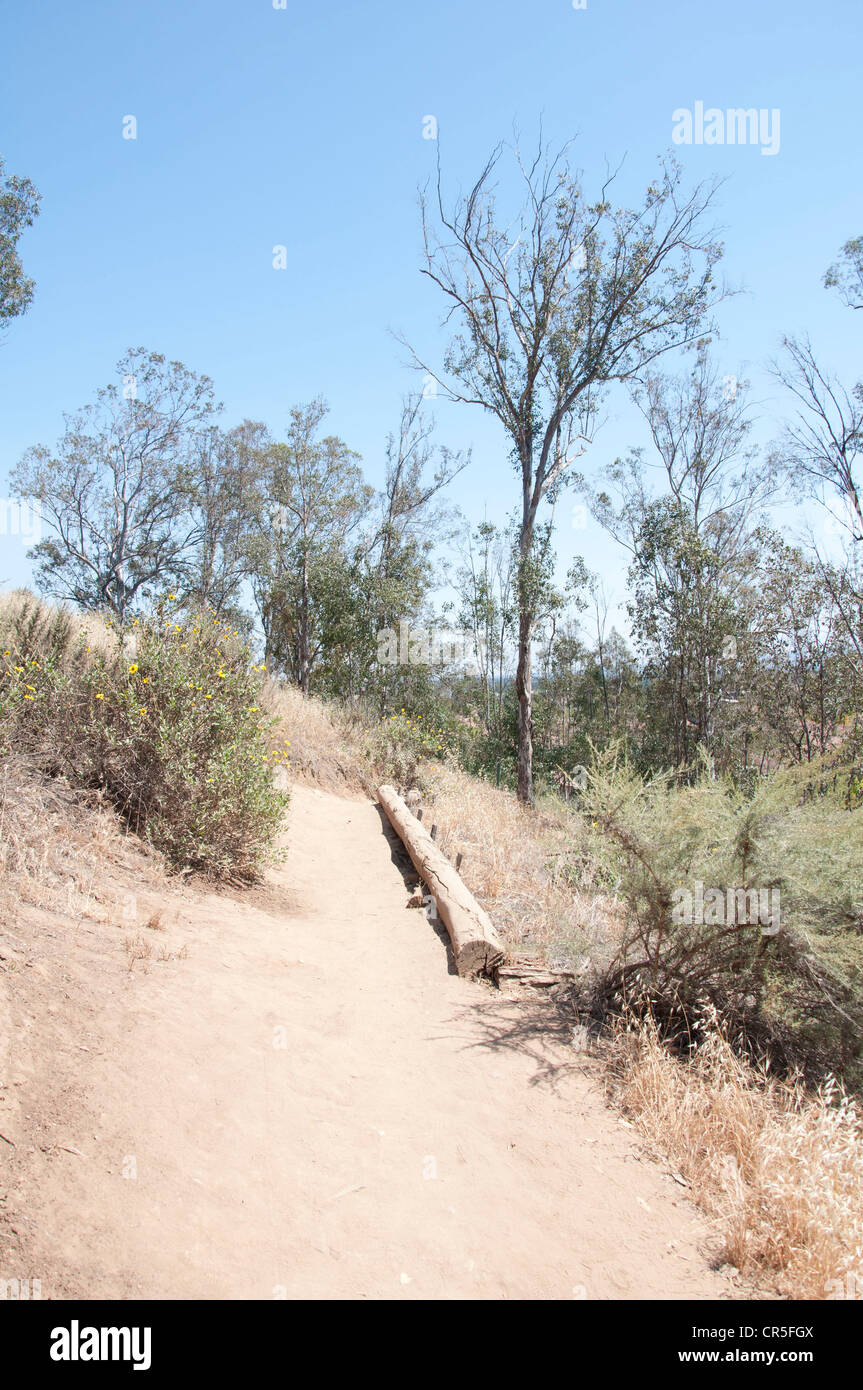 Hiking path in a desert in California,USA Stock Photo - Alamy