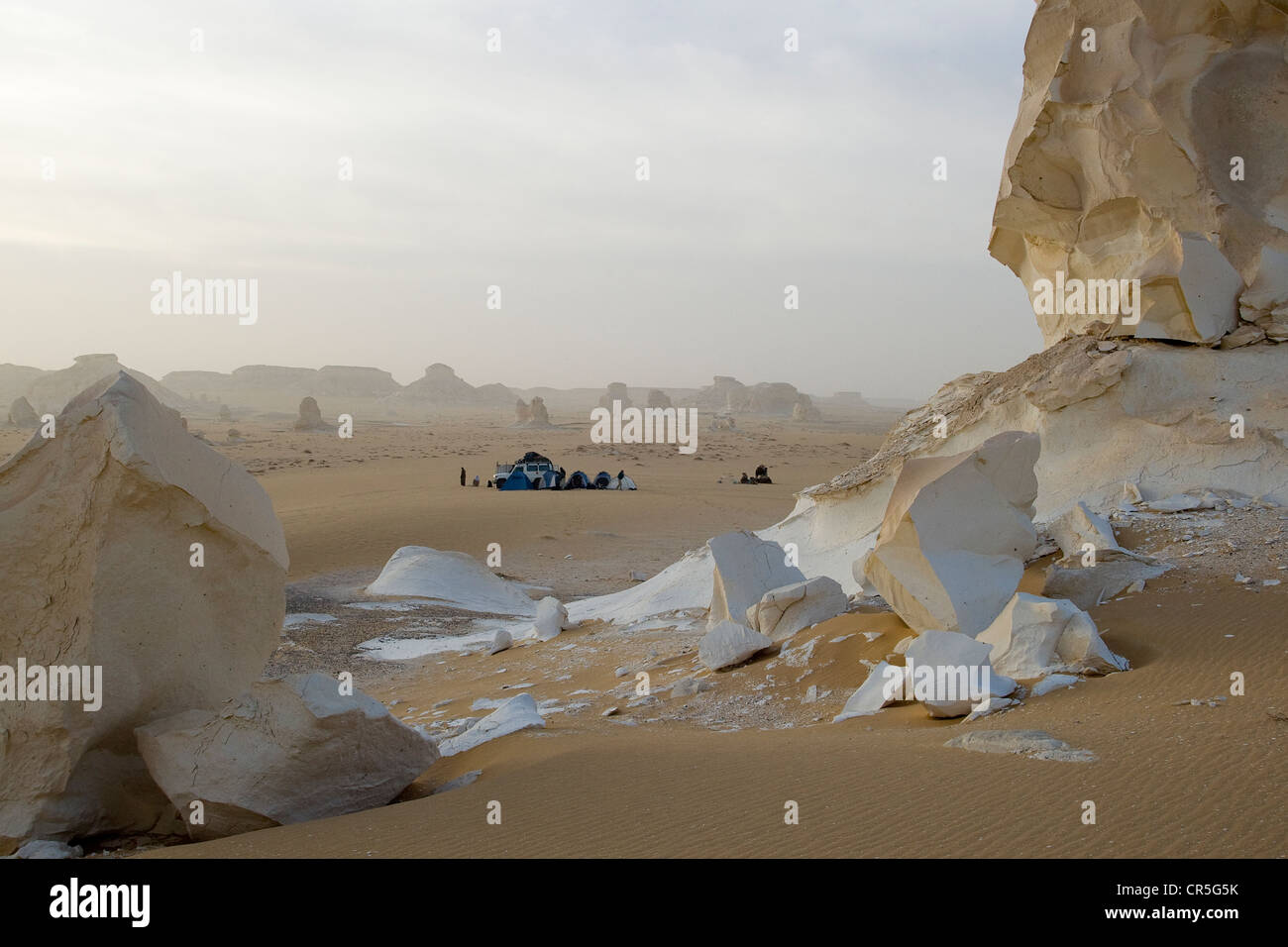 Egypt, Eastern Sahara, white desert, hike Stock Photo - Alamy