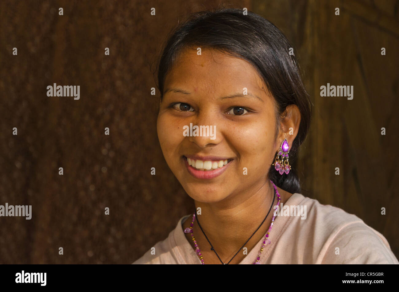 Young woman of the Adi Gallo tribe, Kombo, Arunachal Pradesh, India ...