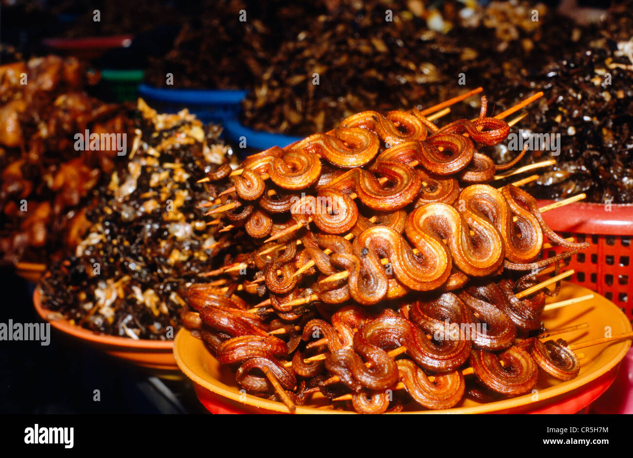 Fried snake hi-res stock photography and images - Alamy
