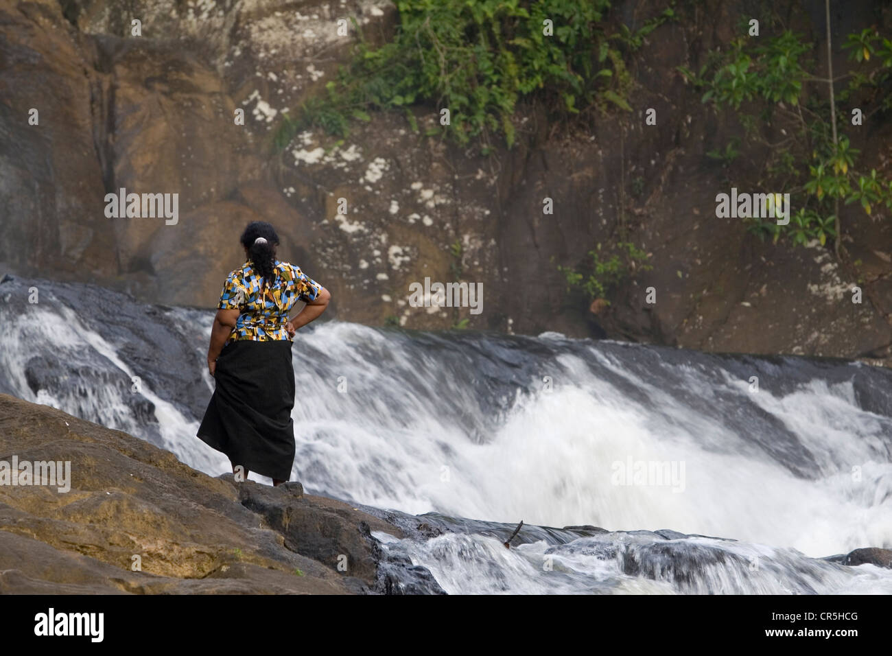 Waterfall on sri lanka hi-res stock photography and images - Alamy