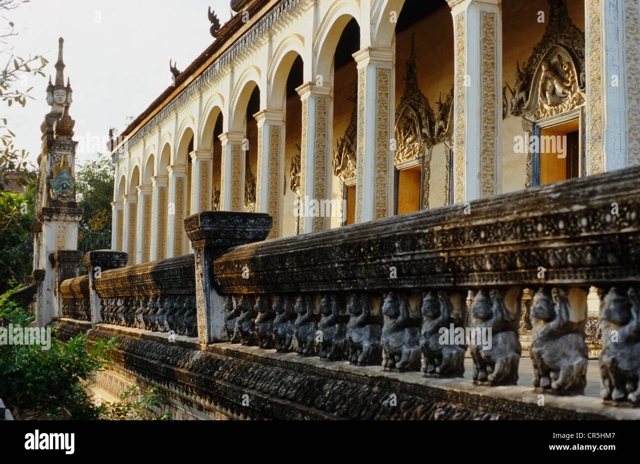 Wat Bo temple, Siem Reap, Cambodia, Southeast Asia Stock Photo - Alamy