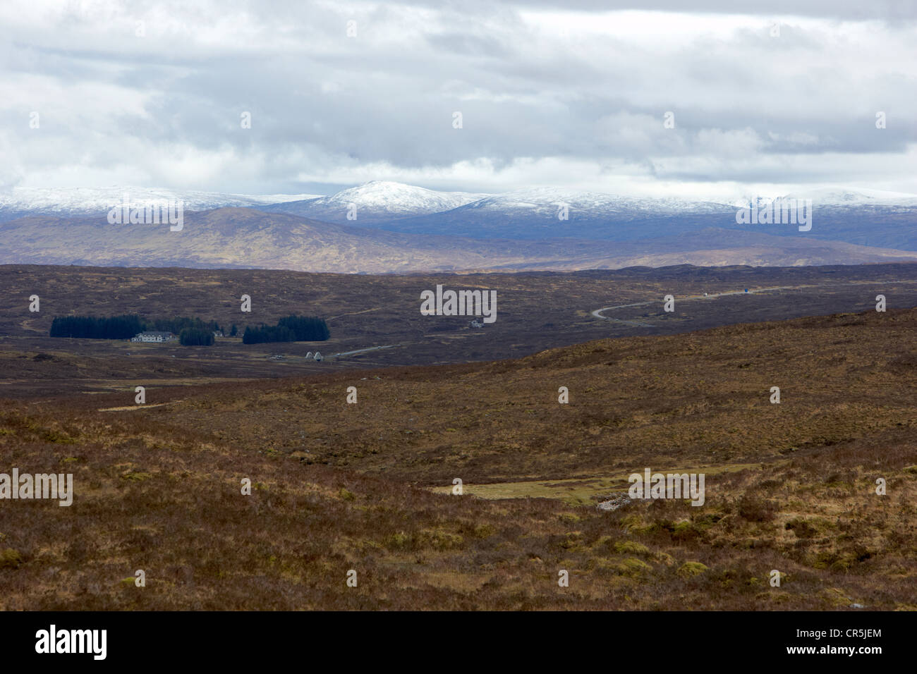 Road rannoch moor scotland hi-res stock photography and images - Alamy