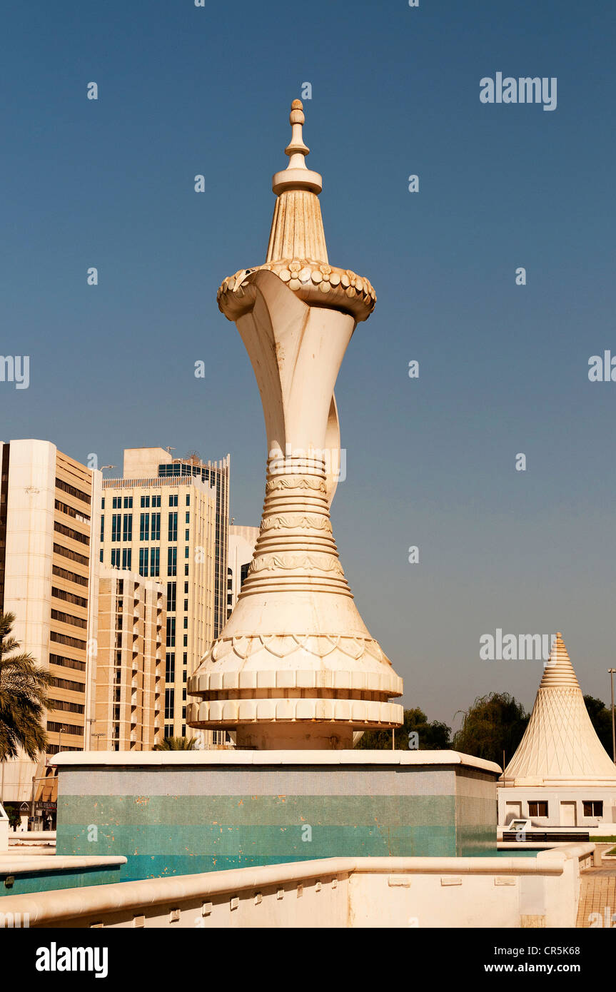 Elk206-1037v United Arab Emirates, Abu Dhabi, iconic monuments Stock ...