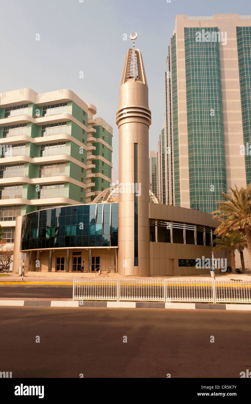 Elk206-1047v United Arab Emirates, Abu Dhabi, downtown, mosque Stock ...
