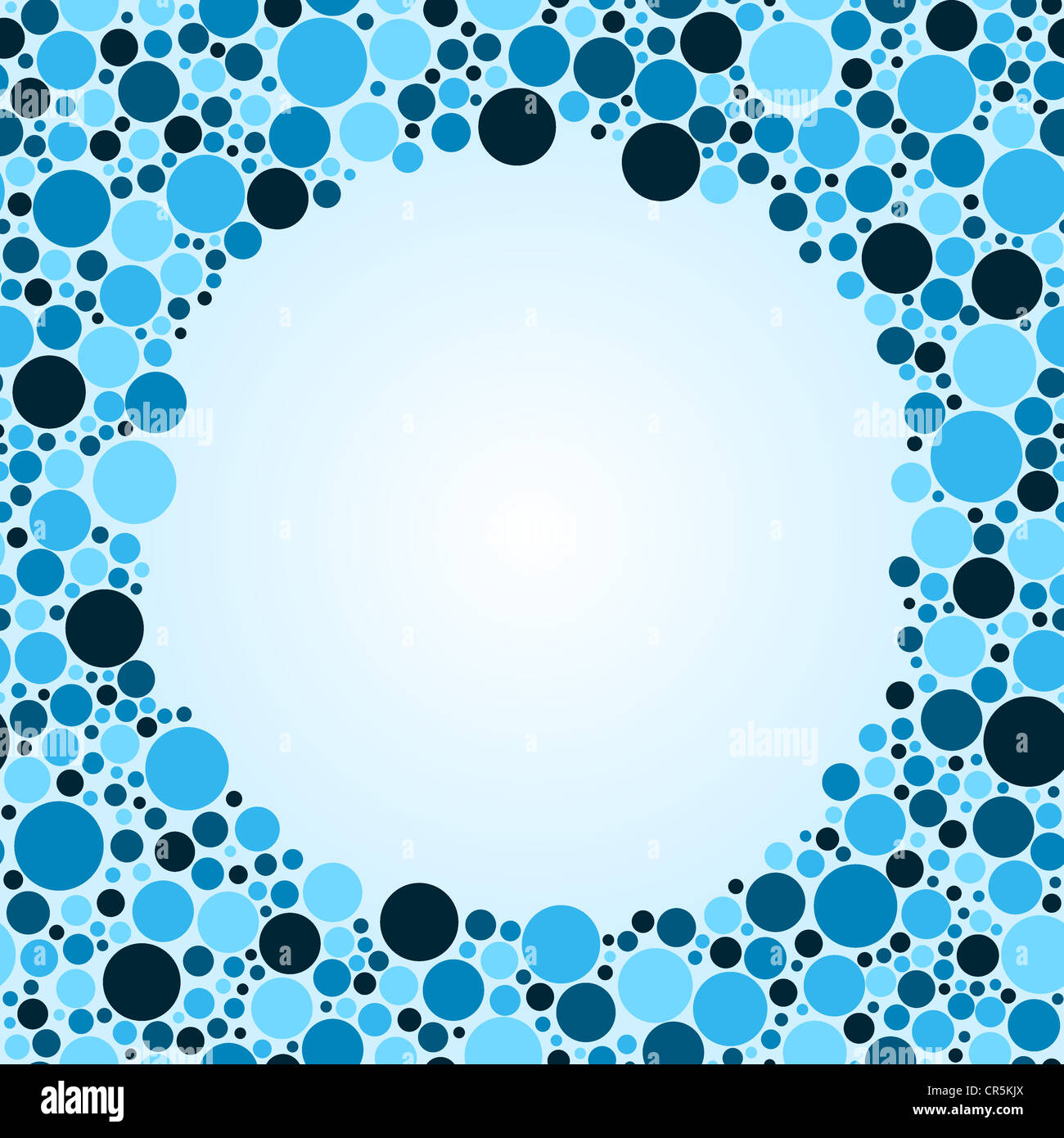 Abstract colorful circle background. Vector file layered for easy ...