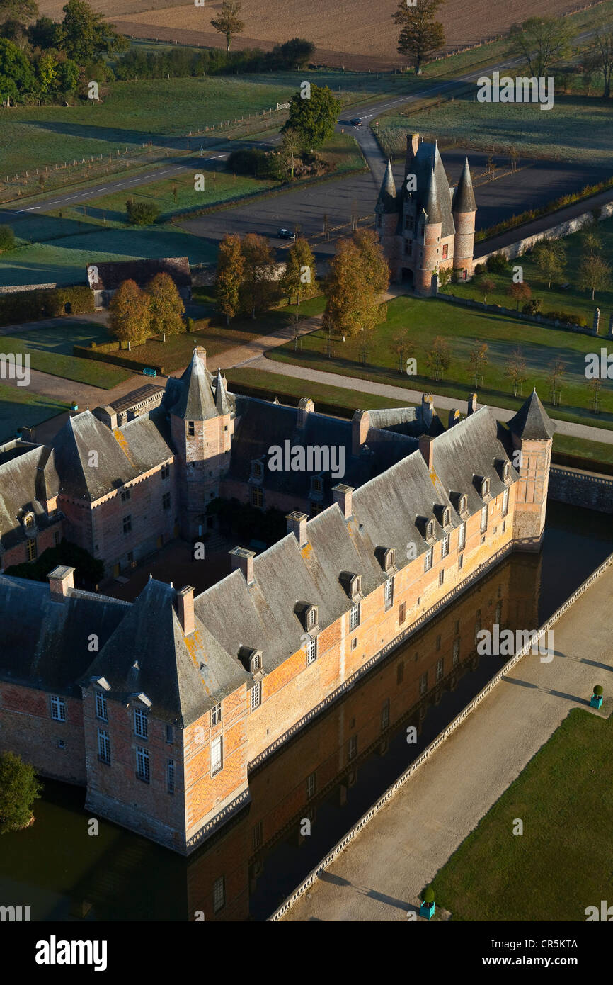 Carrouges castle hi-res stock photography and images - Alamy