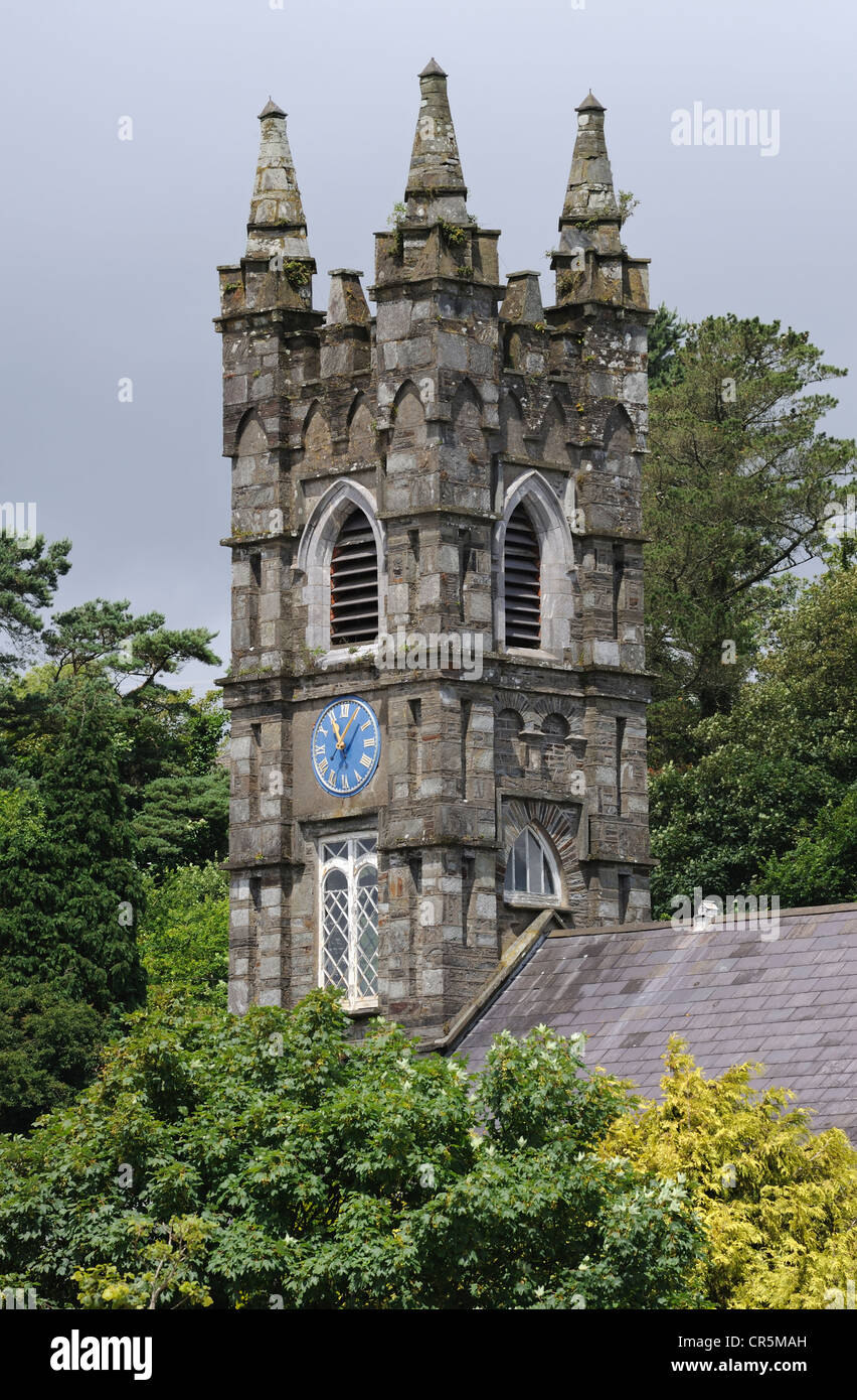 St Brendan the Navigator's church tower, Bantry, West Cork, Republic of ...