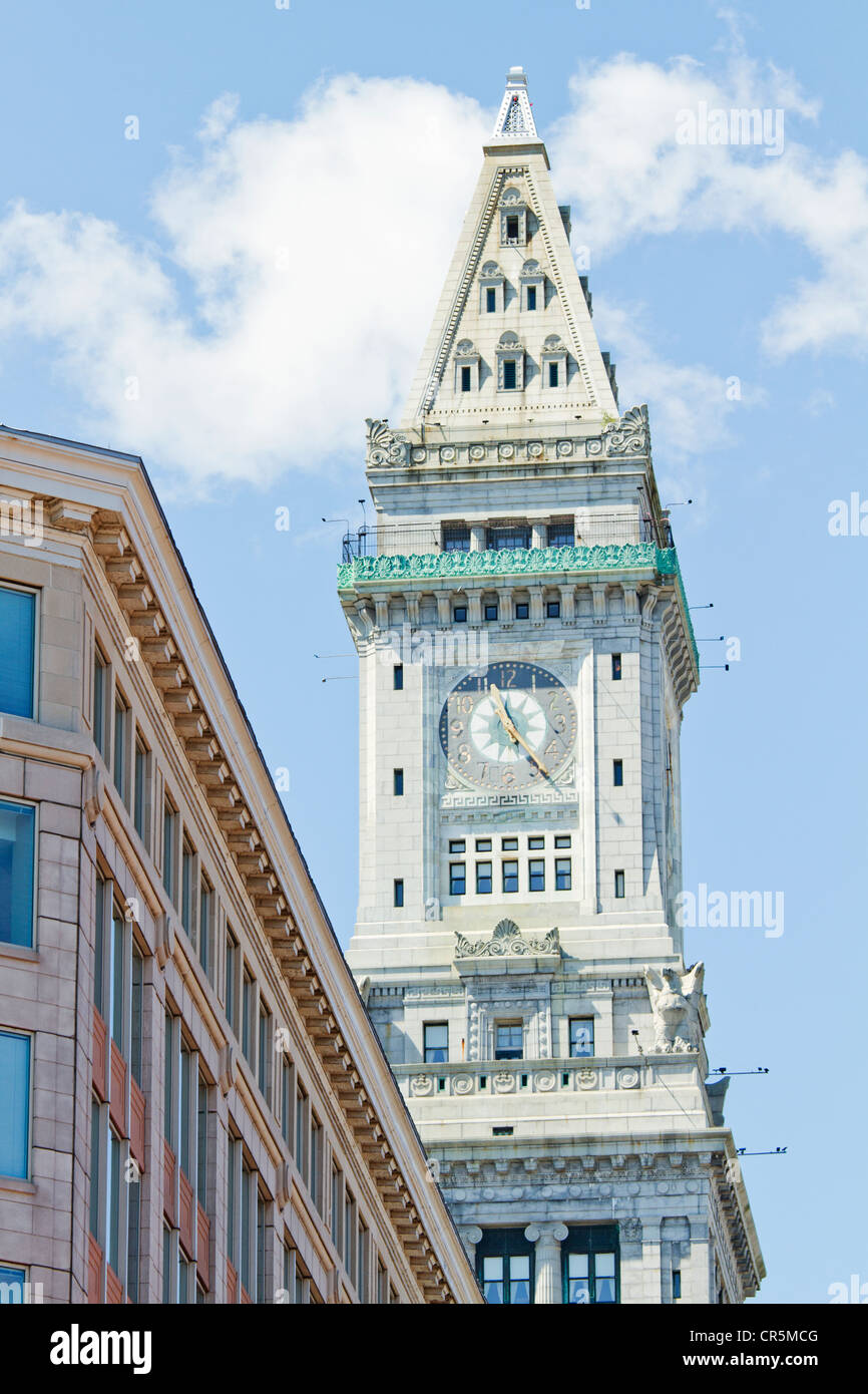 Custom House Tower Boston High Resolution Stock Photography and Images ...