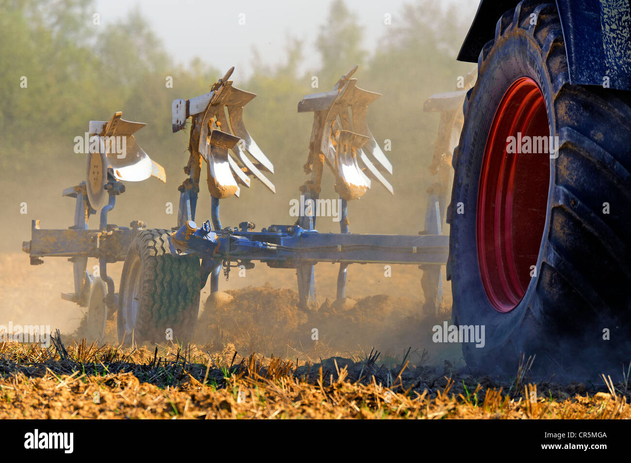 Tractor plow field hi-res stock photography and images - Alamy