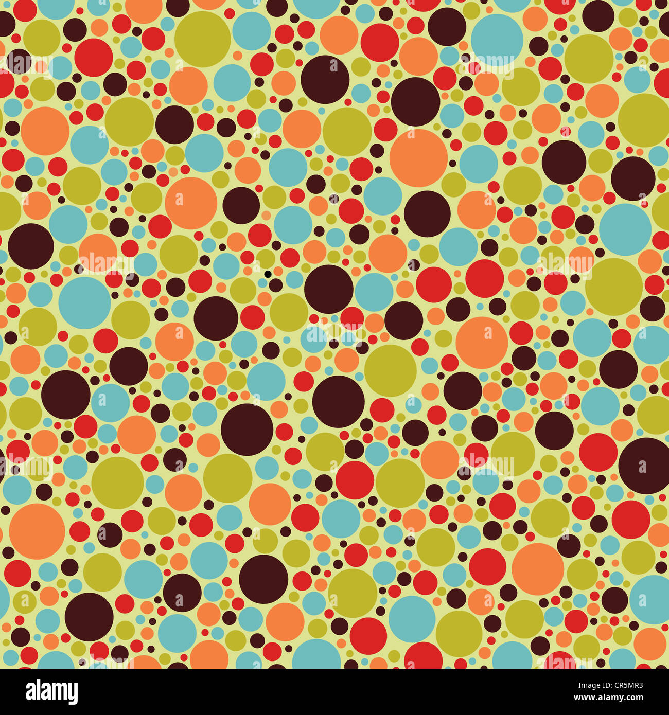 Abstract colorful circle pattern background. Vector file layered for ...