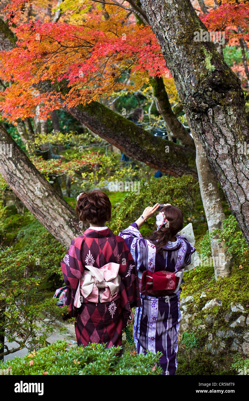 Japan Honshu Island Kinki Region city of Kyoto Higashiyama District ...