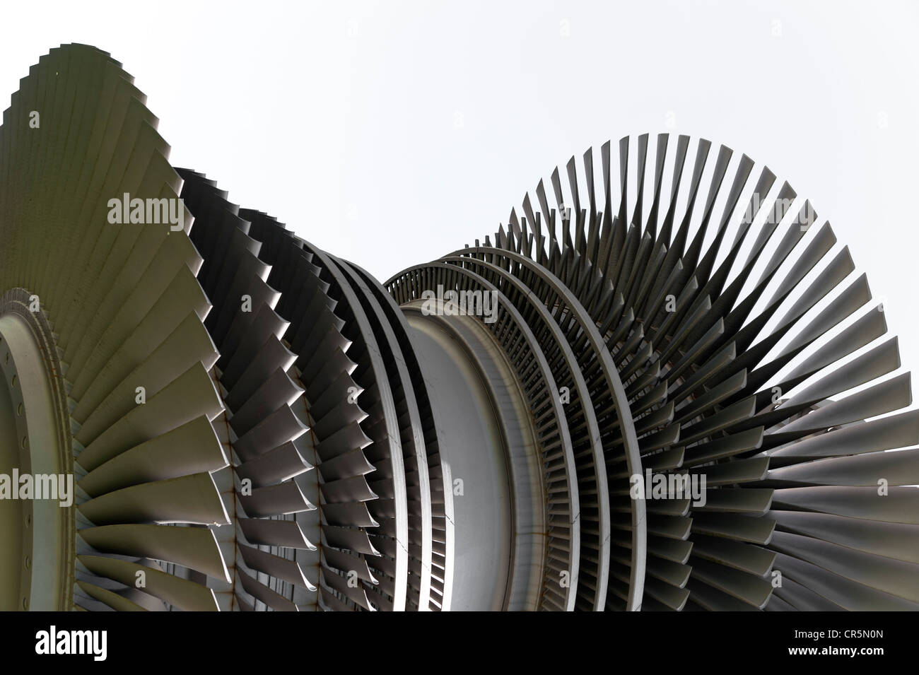 Rotor of the low pressure part of a steam turbine Stock Photo - Alamy
