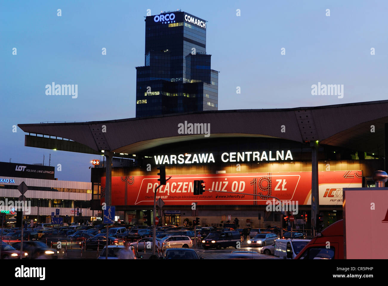 Poland, Warsaw, Warszawa Centralna Station Stock Photo - Alamy