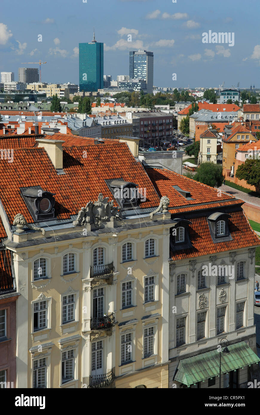 Warsaw clock tower hi-res stock photography and images - Alamy