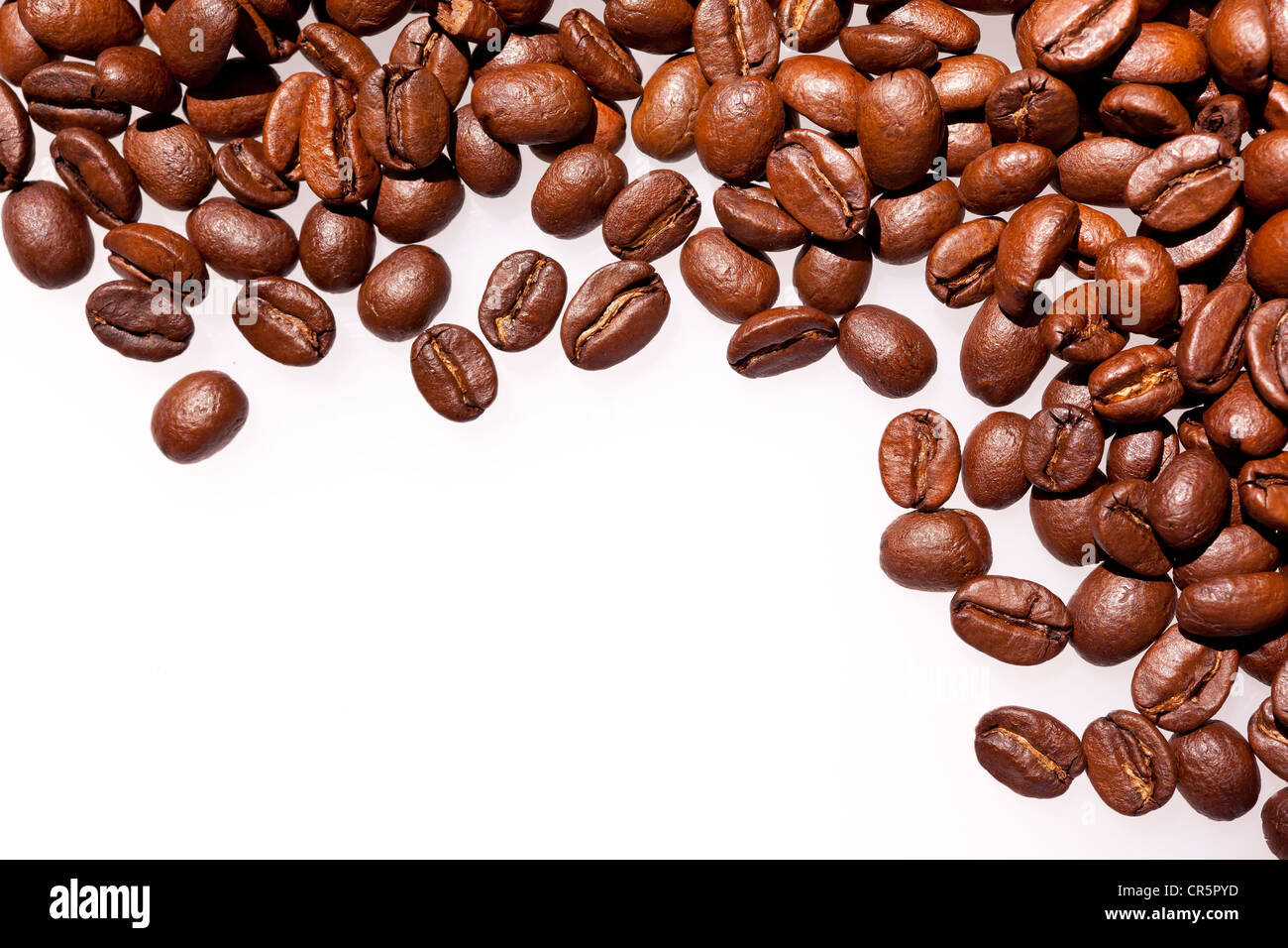 Light roasted coffee beans Stock Photo - Alamy