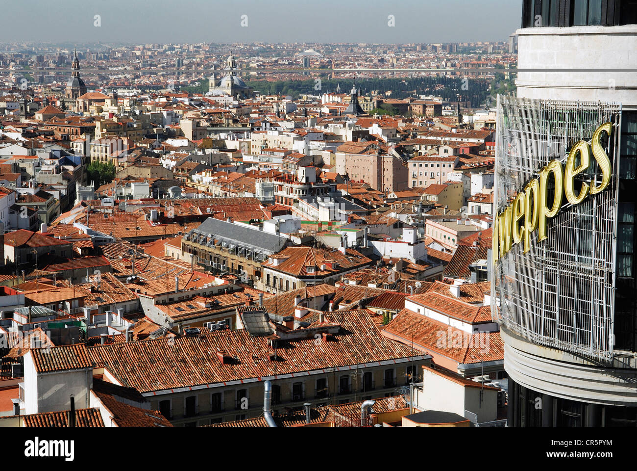 Spain, Madrid, Carrión building also known as the Capitol Building ...