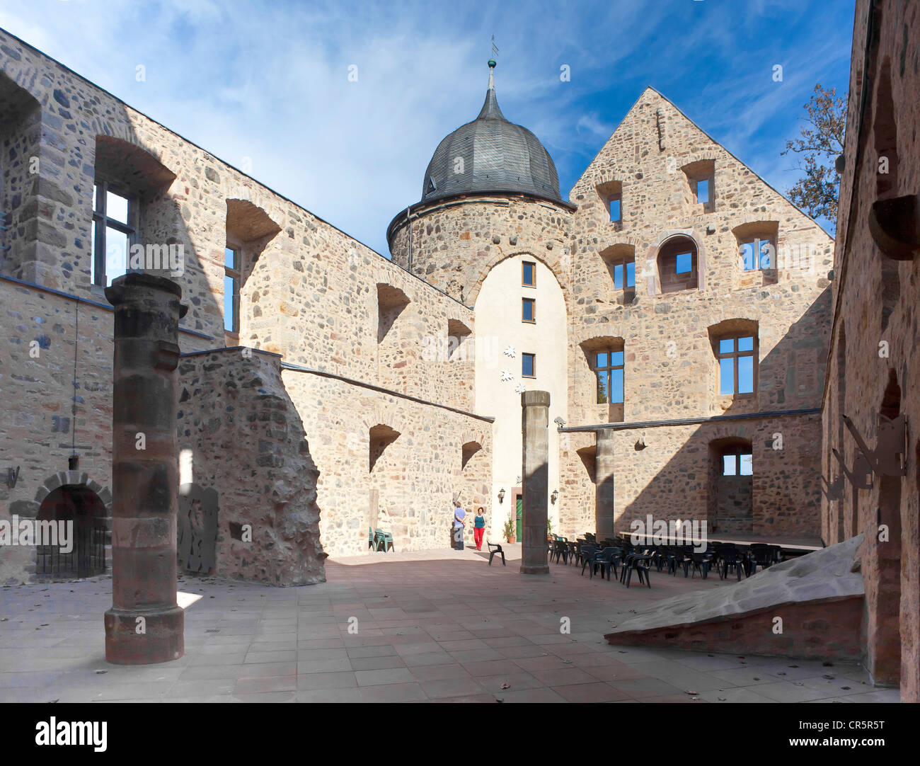 Sleeping Beauty castle of Sababurg, Hesse, Germany, Europe Stock Photo ...