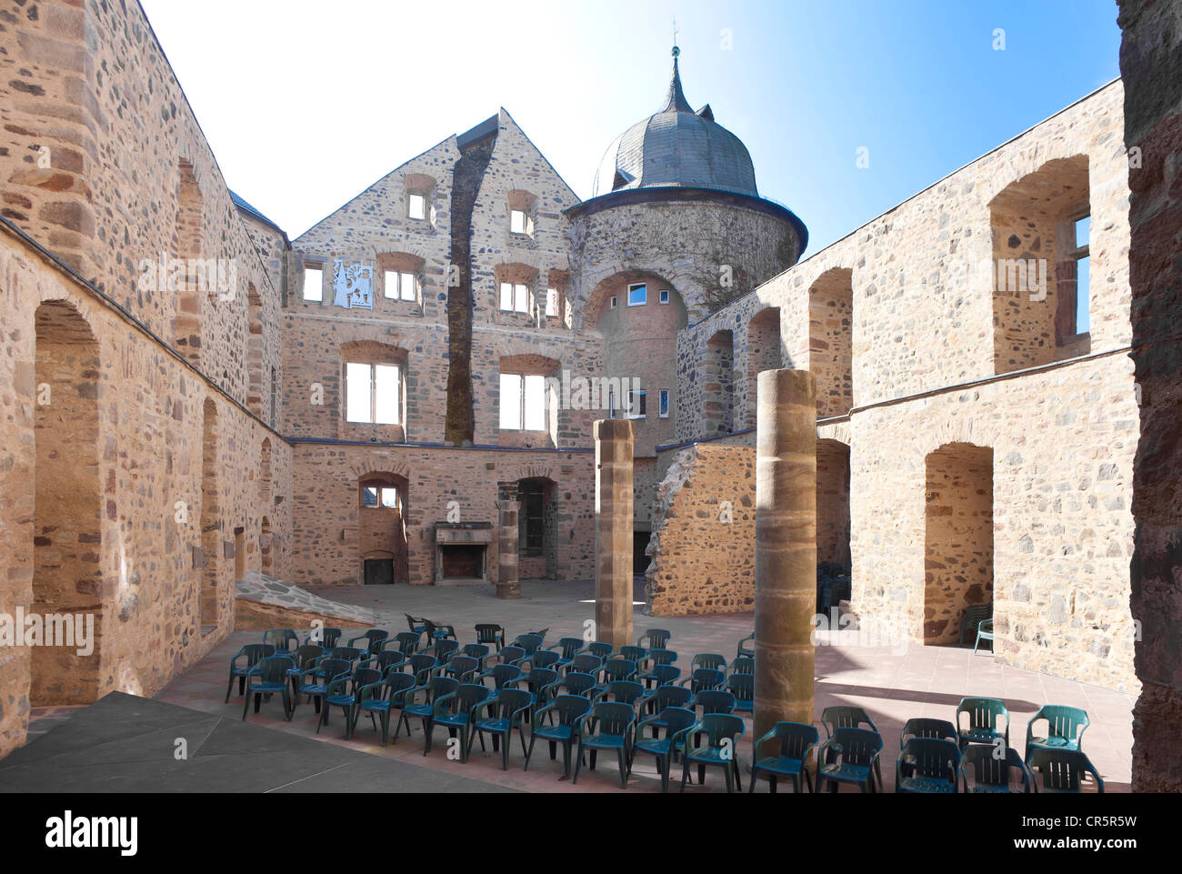 Sleeping Beauty castle of Sababurg, Hesse, Germany, Europe Stock Photo ...
