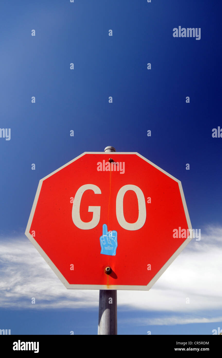 Stop go signs hi-res stock photography and images - Alamy
