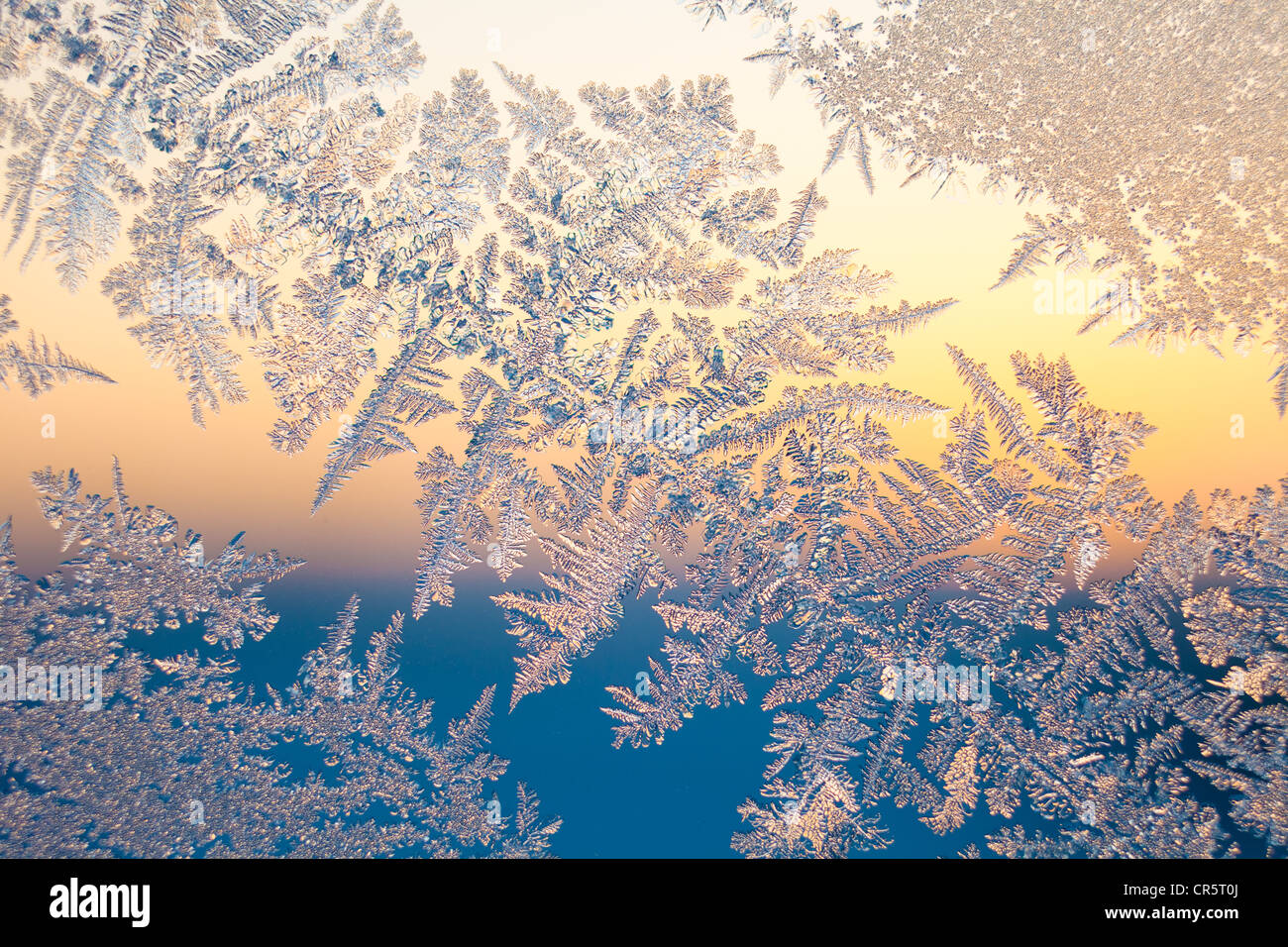 Frost on window panes hi-res stock photography and images - Alamy