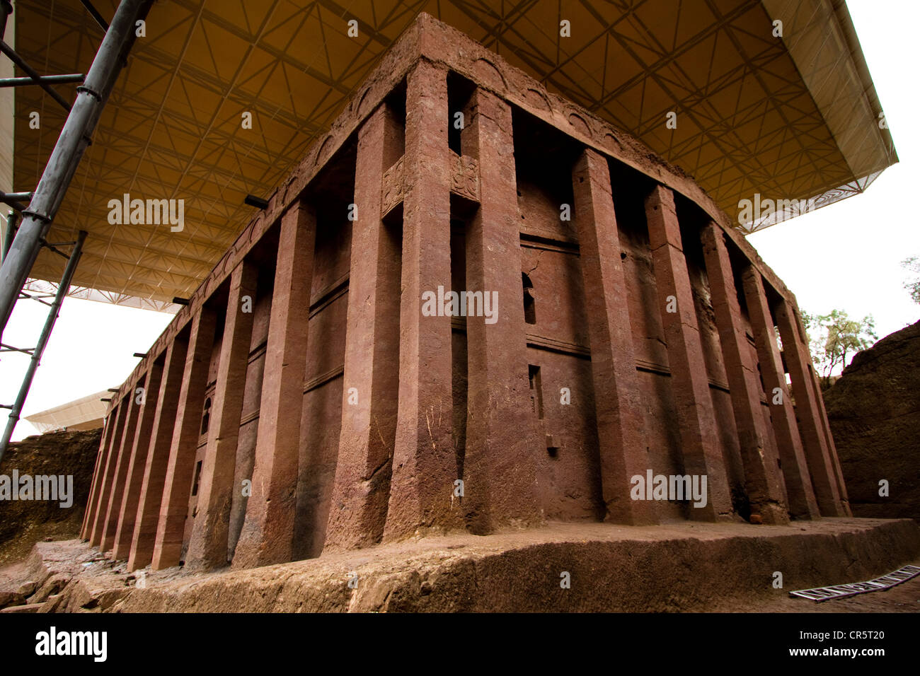 Bet Medhane Alem Rock-Hewn Church, Southern Cluster, Lalibela, Ethiopia ...