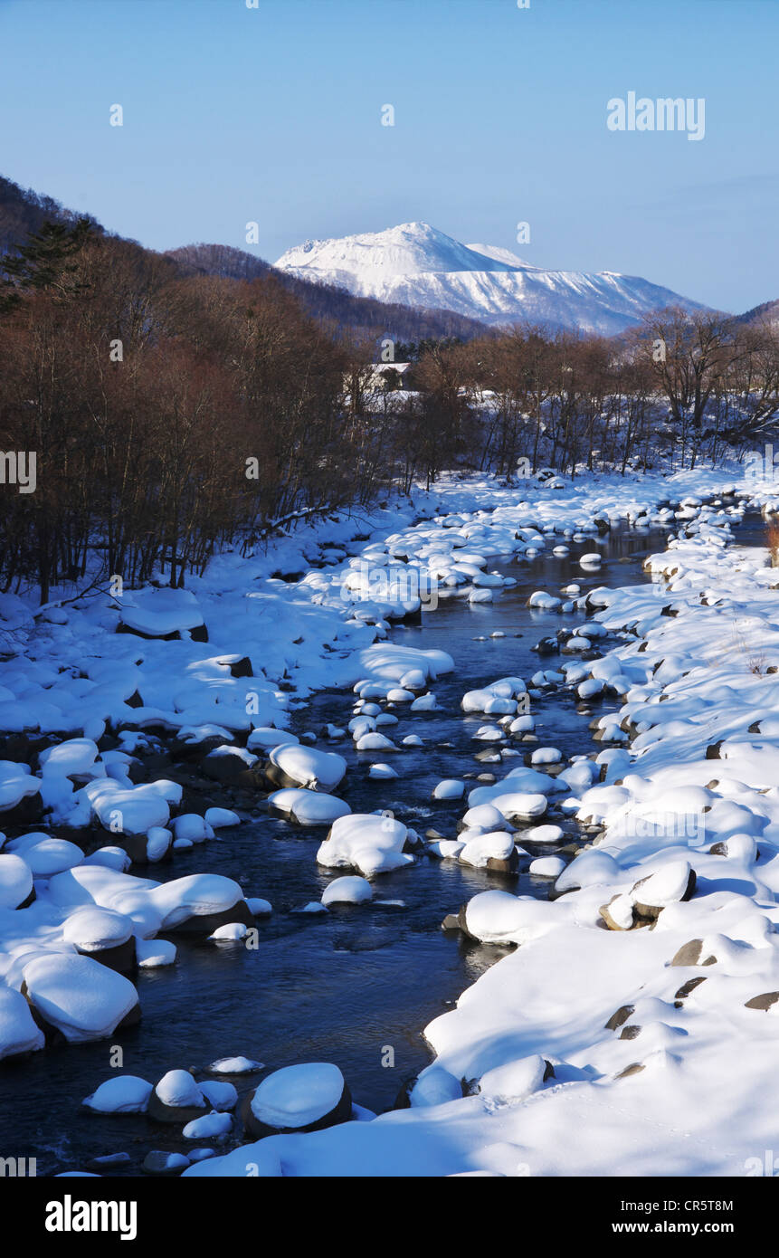 River In Winter Stock Photo - Alamy