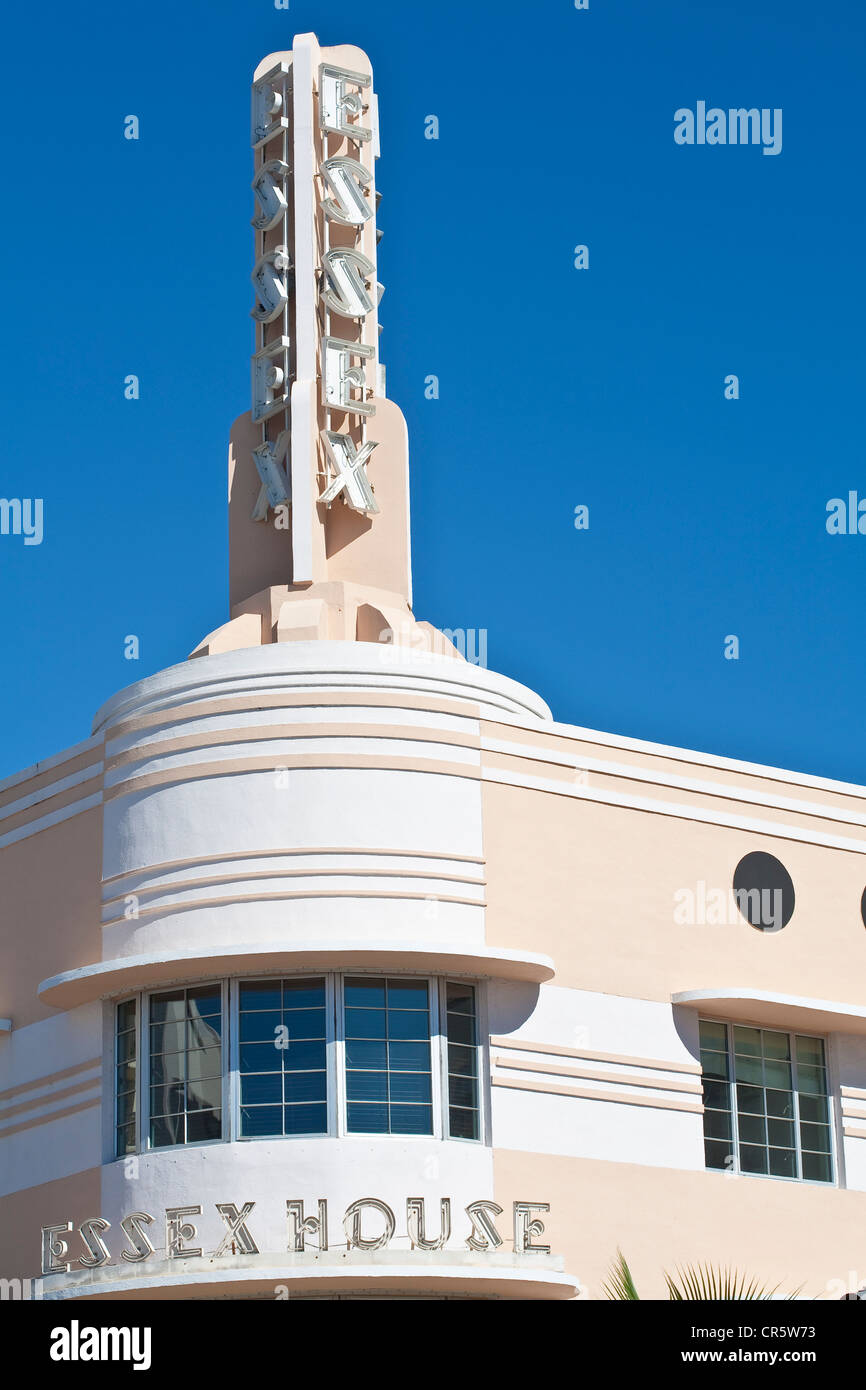 Art deco miami hi-res stock photography and images - Alamy