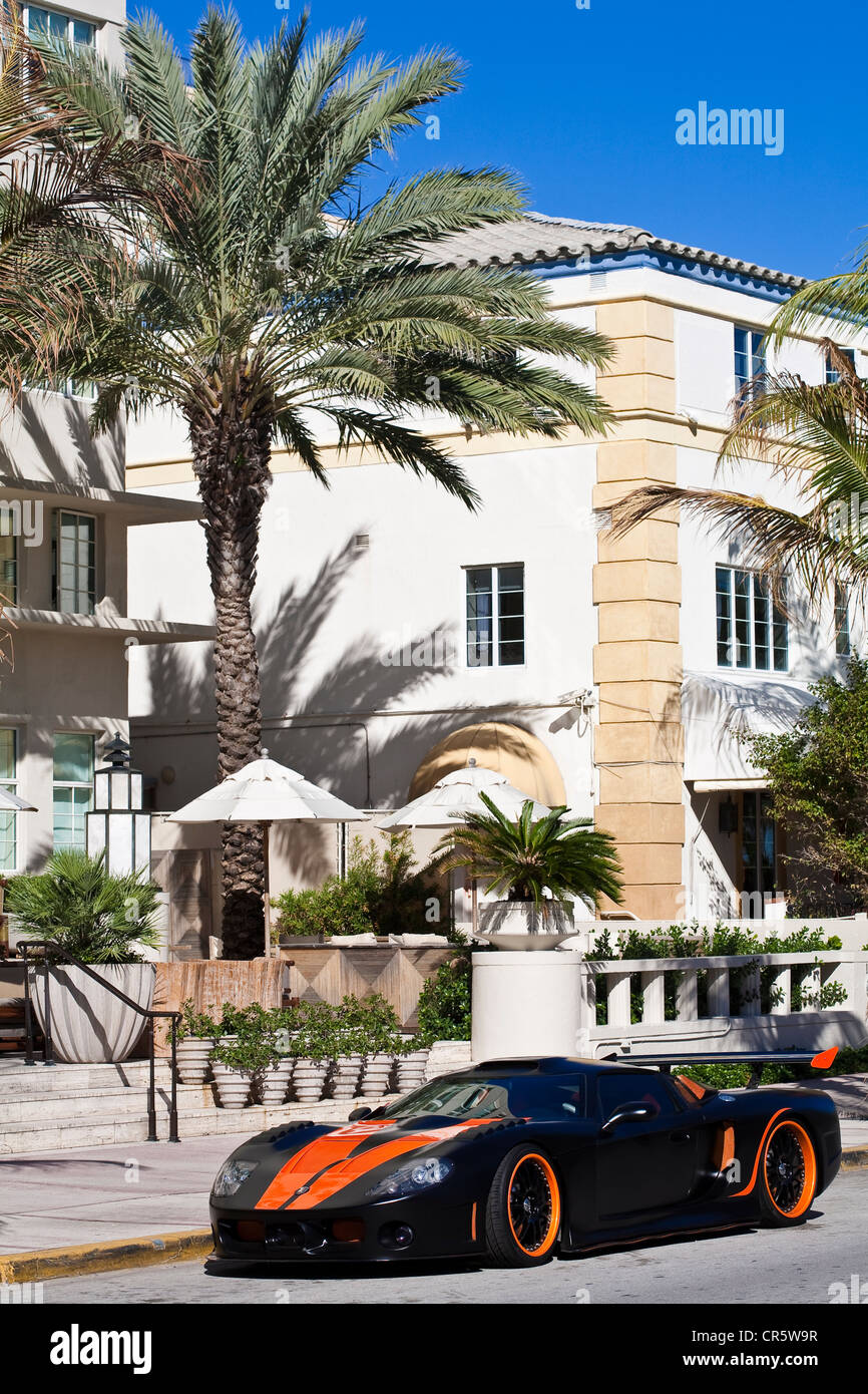 United States, Florida, Miami Beach, South Beach, Art Deco District ...