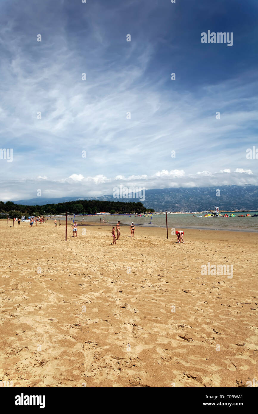Paradise beach on Rab island, Primorje-Gorski Kotar county, Croatia ...