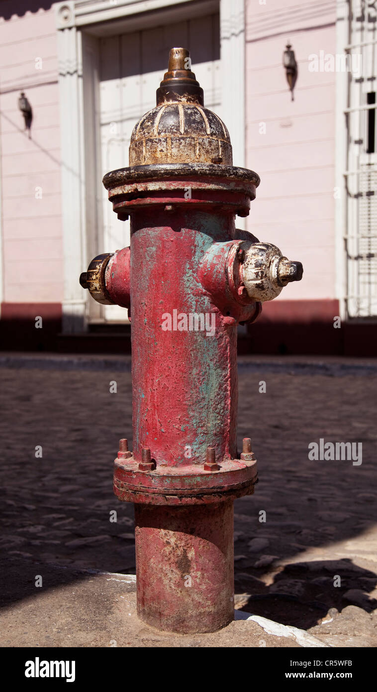 Water hydrant in Trinidad Cuba Stock Photo - Alamy