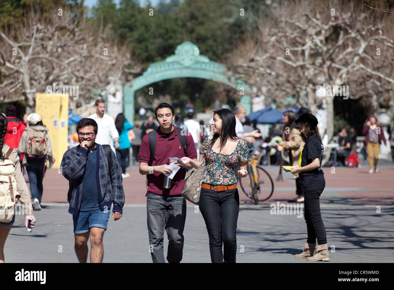 Sather Gate, University of California Berkeley Campus Stock Photo - Alamy