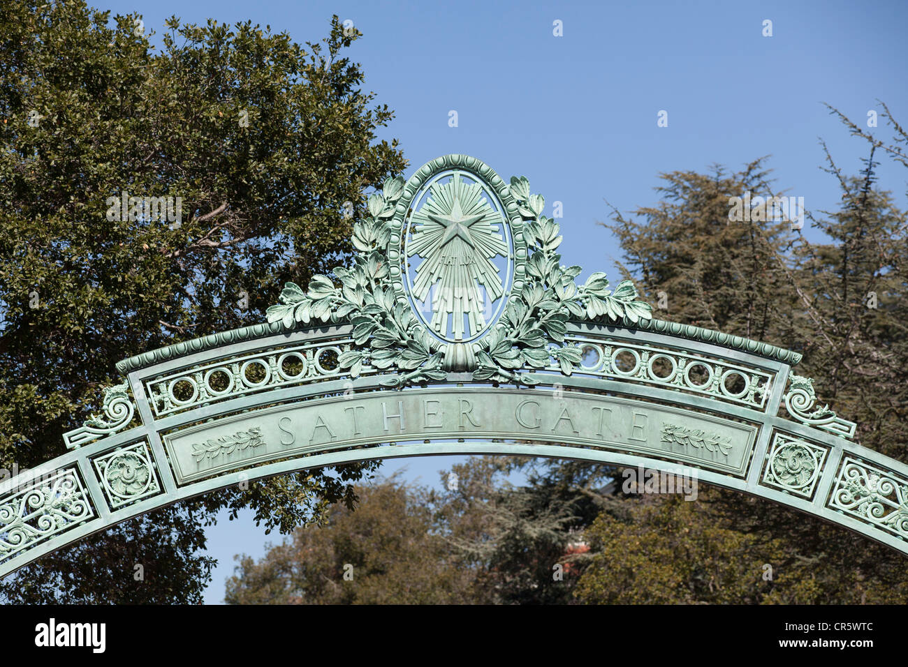 Sather Gate, University of California Berkeley Campus Stock Photo - Alamy