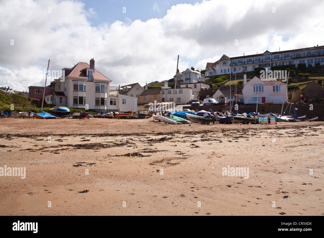 Hope cove devon sunny hi-res stock photography and images - Alamy