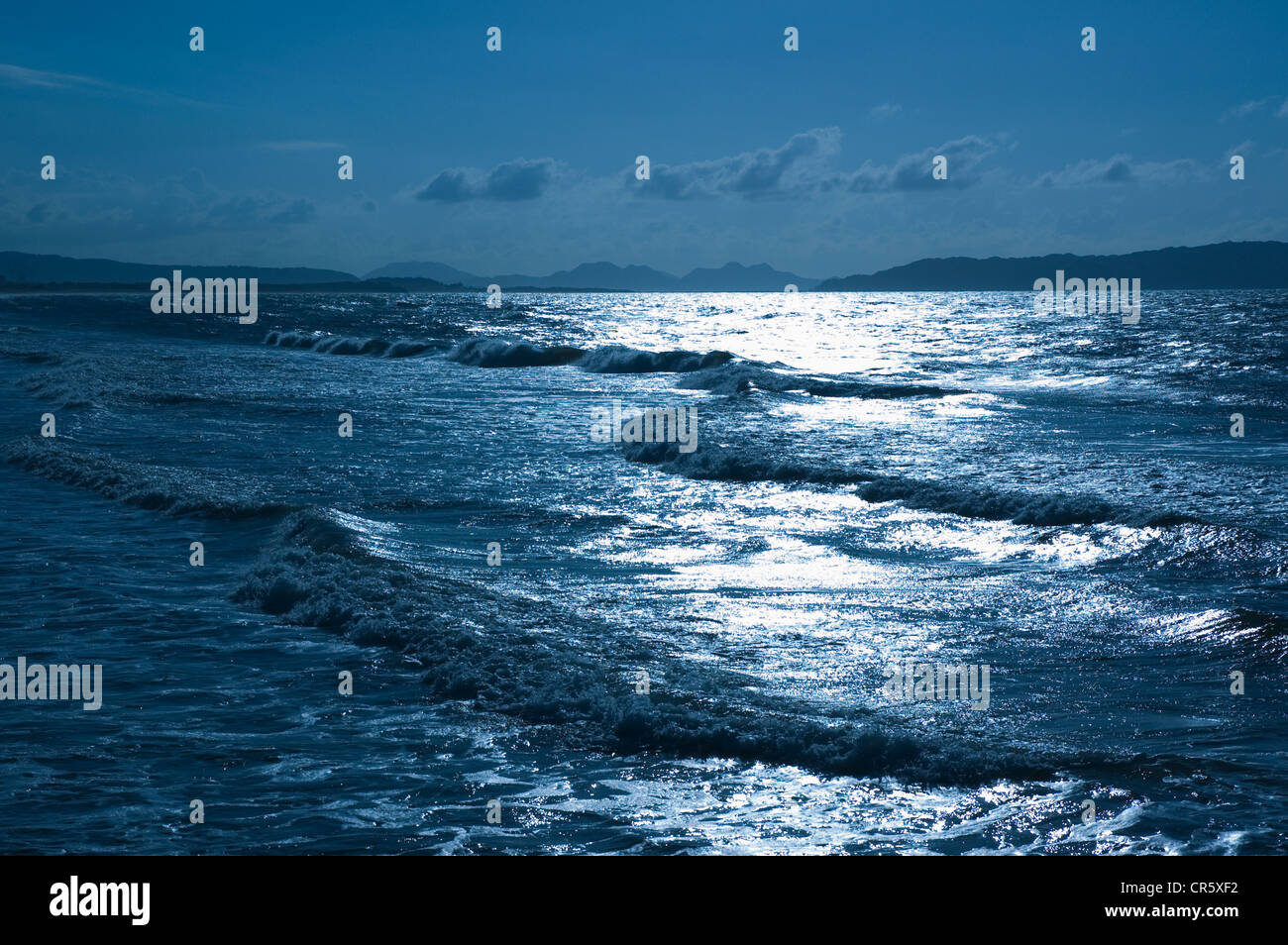 Shining and Gleaming Sea Stock Photo - Alamy