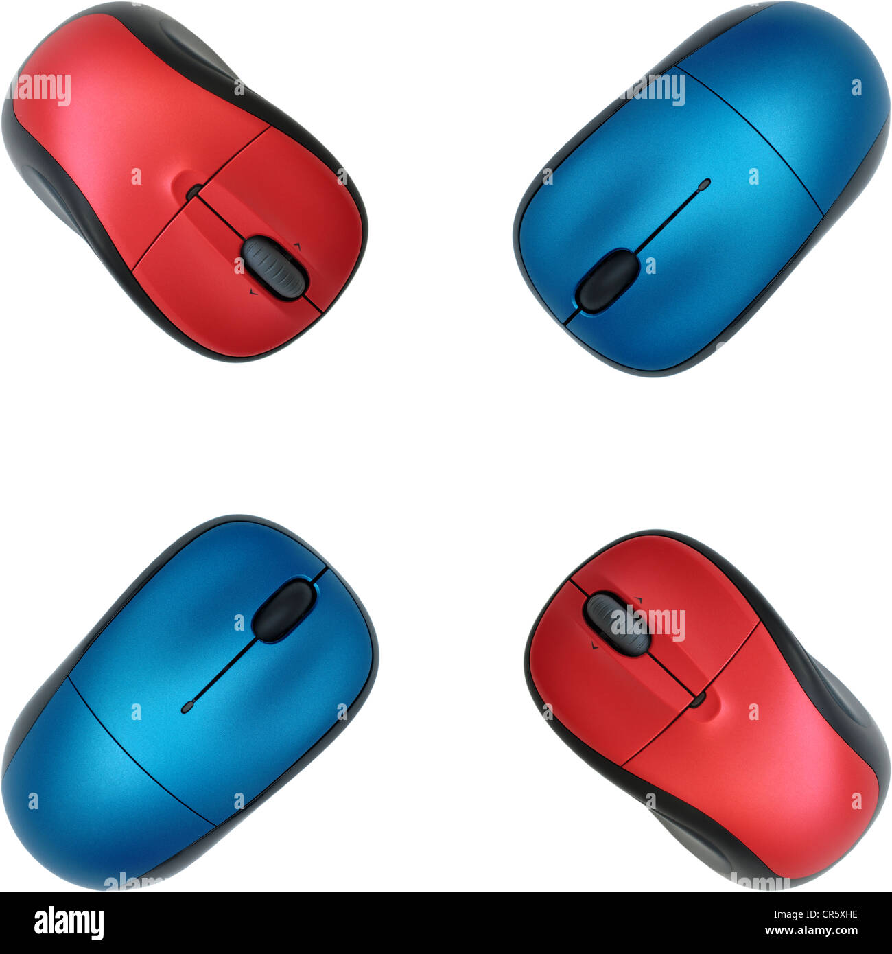 Colorful wireless mouses Stock Photo - Alamy