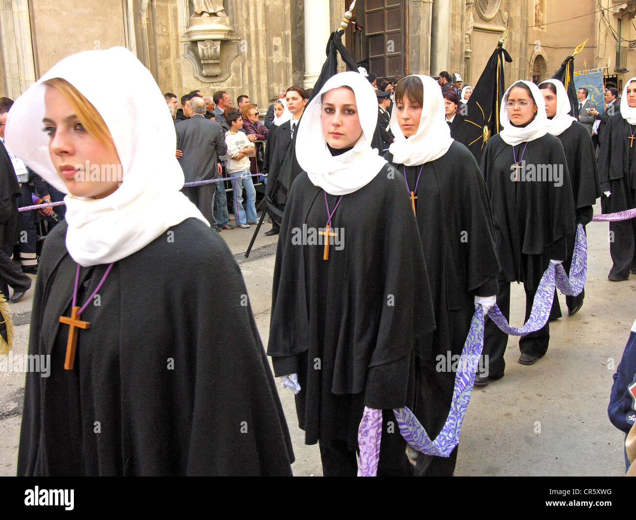 Italy Sicily Trapani yearly Processionne dei misteri for Good Friday ...