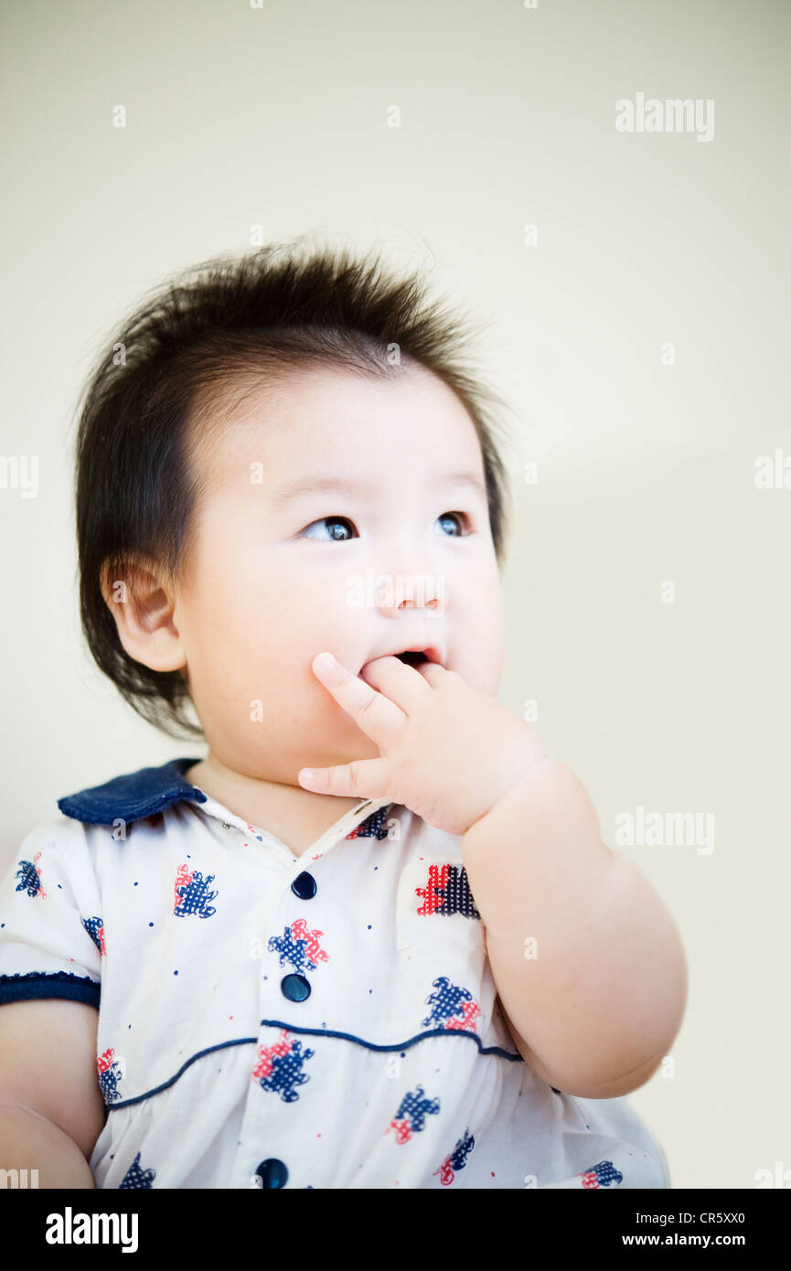Cute japanese baby in hi-res stock photography and images - Alamy